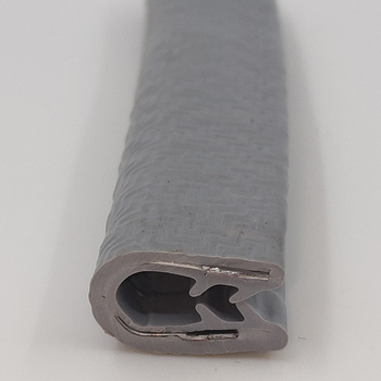 #22 PVC Edge Protector 9.5mm × 14mm | PVC Black Edge Protector Strip